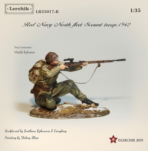 Lerchik 1/35 Red Navy North Fleet Scout Troop Sniper 1942 | eBay
