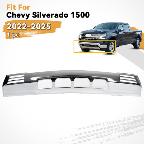 Front Lower Bumper Skid Plate Fit For 2022-2026 Chevrolet Silverado ...