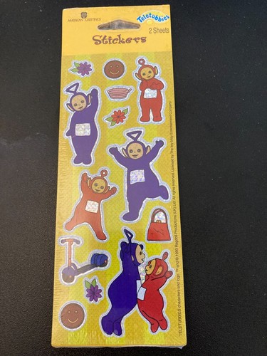 Vintage American Greetings TELETUBBIES Stickers Sheet ~ New 2 Sheets | eBay