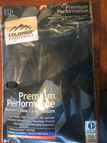 ColdPruf Women Medium Premium Performance Single Base Layer Top ski ...