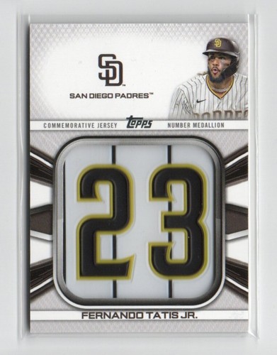 2022 Topps Series 1 Commemorative Medallion Fernando Tatis Jr. #JNM-FT ...