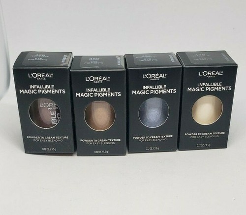 4-Pack-L'Oreal Infallible Magic Eye Pigments #468, #460, #452 & #440 | eBay