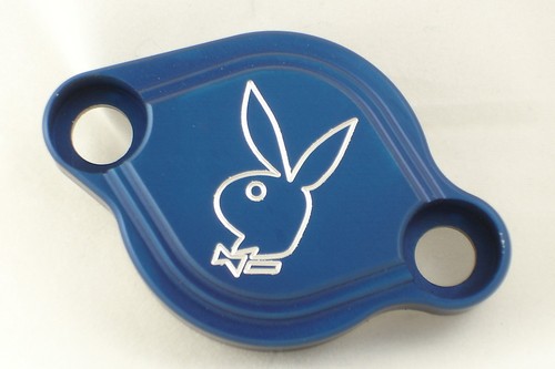 BANSHEE 350 BLASTER KFX LTZ HONDA 450 BLUE BUNNY BILLET BRAKE BLOCK OFF ...