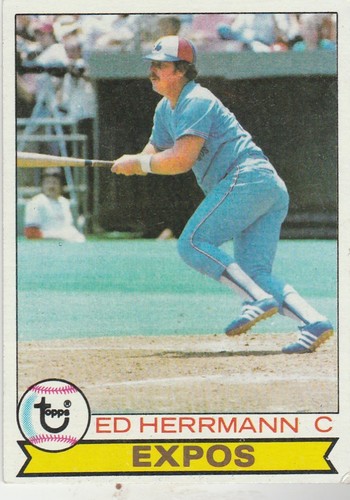 FREE SHIPPING-VG TO GOOD-1979 Topps #374 Ed Herrmann Montreal Expos | eBay