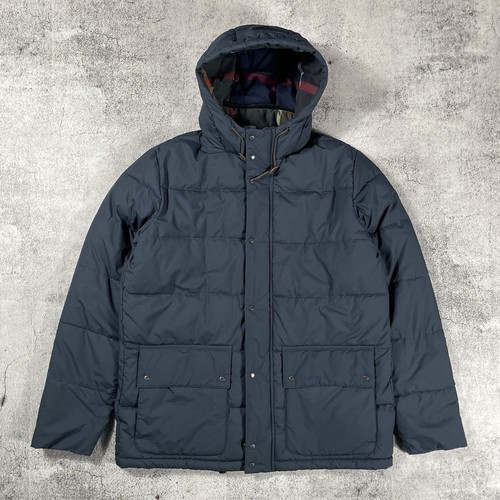 Barbour Entice Quilted Jacket Fibre Down Hooded Mens Size M | eBay UK