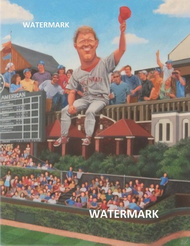 Tom Browning Wrigley Cartoon 11x14 poster | eBay