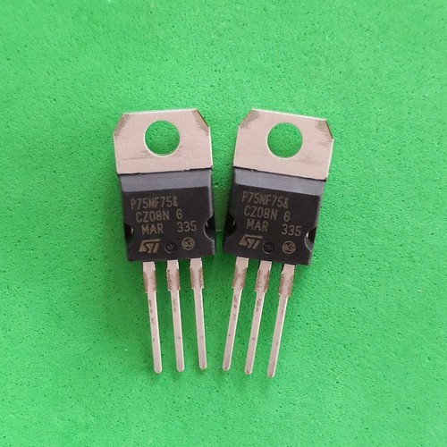 5pcs ~ 100pcs New P75NF75 STP75NF75 Transistor N-CHANNEL TO-220 ST | eBay