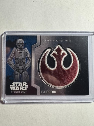 K303,643 - 2016 Topps Star Wars Rogue One Mission Briefing Patches #3 L ...