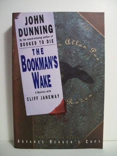 Dunning, John BOOKMAN'S WAKE Signed US SC ARC F | eBay