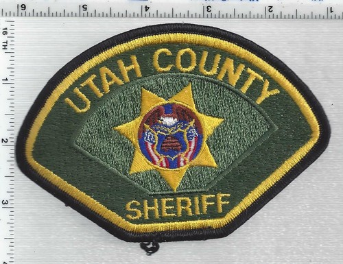 Utah County Sheriff (Utah) 5th Issue Shoulder Patch | eBay