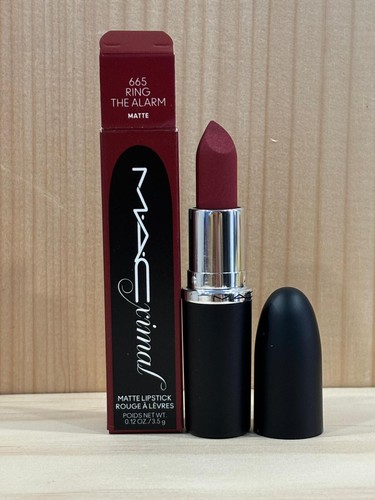 MAC Ximal Matte Lipstick 0.12oz/3.5g ~ #665 RING THE ALARM ~ Fresh ...