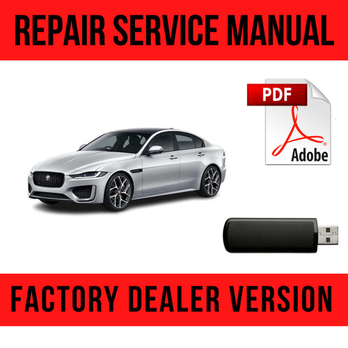 Jaguar XE X760 2020-2023 Factory Repair Manual + WIRING DIAGRAMS USB | eBay