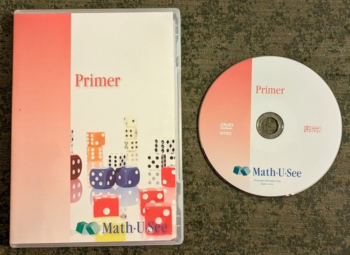 Primer : Math-U-See - instructional DVD movie- original U.S Version | eBay