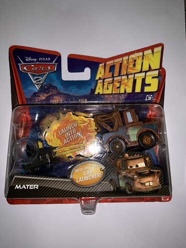 NEW Pixar Disney Cars Action Agents Master Launching Action | eBay