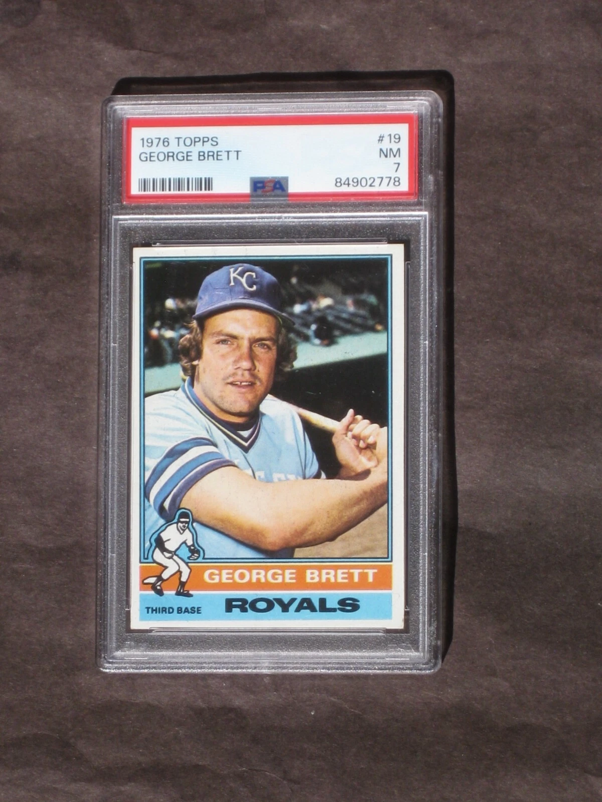 George Brett 1976 Topps #19 Base PSA 7 Price Guide - Sports Card Investor