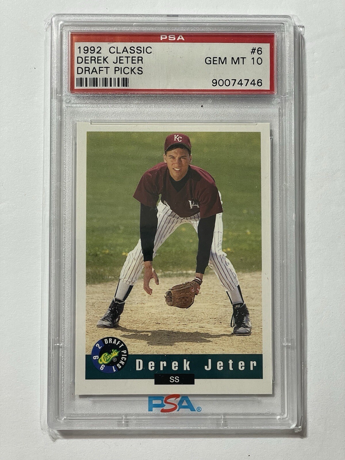 Derek Jeter 1992 Classic Draft Picks #6 Base Price Guide - Sports Card ...