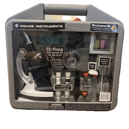 Meade Instruments MicroExplorer 100 28 Pc Microscope Kit - New | eBay