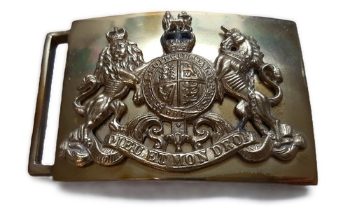 Vintage Buckle Royal Guards Large British Army HCav Insignia Ceremonial ...