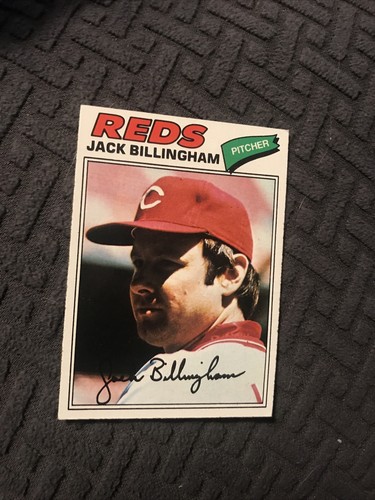 1977 Topps Jack Billingham Cincinnati Reds #512 (a) | eBay