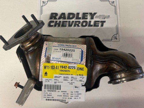 GM OEM GMC Catalytic Converter 19420225 | Ceramic | Stainless Steel ...