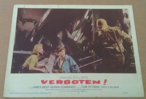 VERBOTEN MOVIE POSTER LOBBY CARD #3 1959 ORIGINAL 11x14 JAMES BEST | eBay