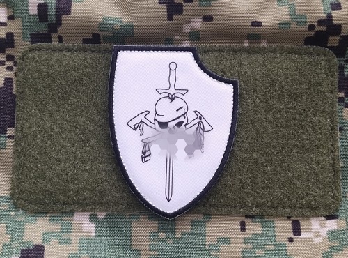 NSWDG DevGru Early Silver SQN Emblem -Hi Durability Image Small Helmet ...