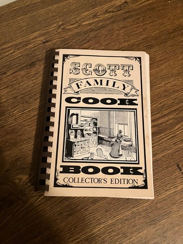 Scott Family Recipe Cookbook | eBay