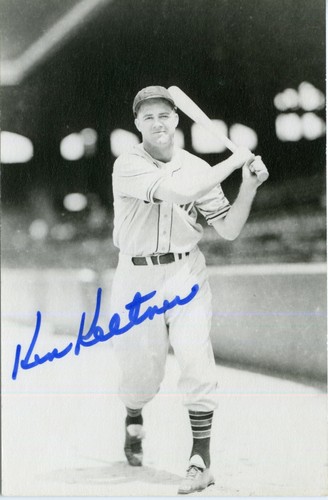 KEN KELTNER Cleveland Indians BOSTON RED SOX AUTOGRAPHED PHOTO | eBay