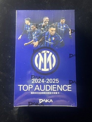 Inter Milan 2024-2025 Daka Top Audience Team Set Card Box New Sealed | eBay