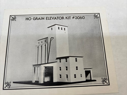 SUNCOAST MODELS KIT #3060 MODERN GRAIN ELEVATOR HO SCALE | eBay