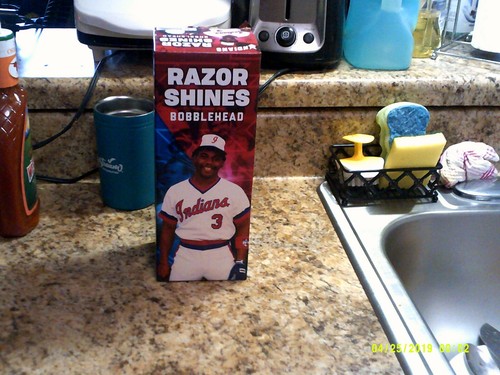 Razor Shines Indianapolis Indians # 3 Bobblehead 1989 AA Champion Pepsi ...