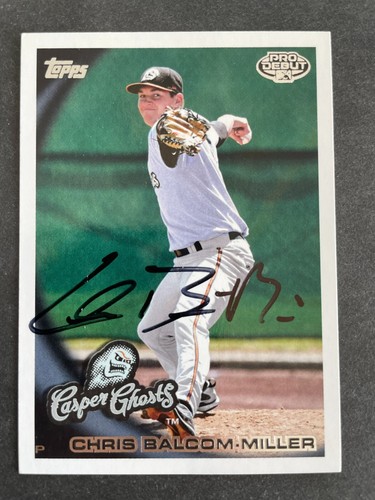 2010 Topps (Minors) SIGNED: Chris Balcom-Miller #229 | eBay