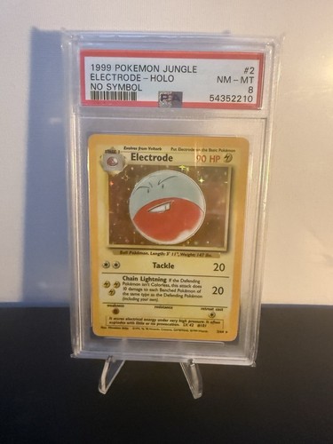 Pokemon Electrode 2/64 Jungle HOLO PSA 8 NO SYMBOL ERROR | eBay UK