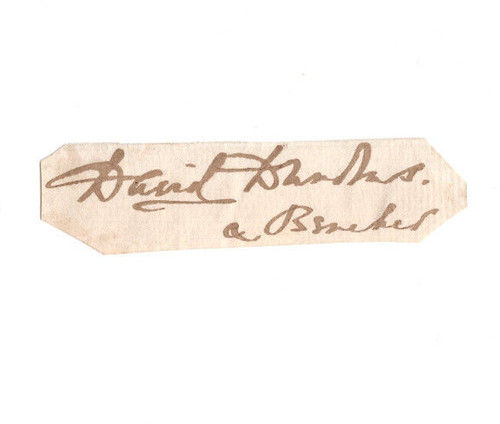 David Dundas (1799-1877) Signed Clip / Autograph British Politician | eBay
