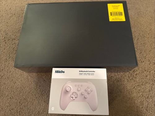 NEW Analogue 3D Console Nintendo 64 White N64 With 8bitdo Controller | eBay