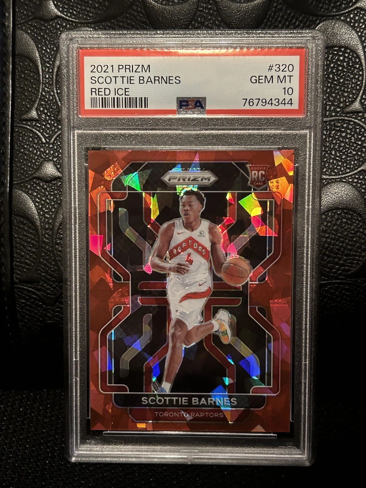 Scottie Barnes 2021 Prizm #320 Red Ice Price Guide - Sports Card Investor