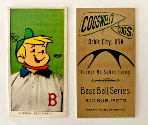 T206 Elroy Jetson 2-Sided T206 Tobacco Parody Card | Bill Dahlen | eBay