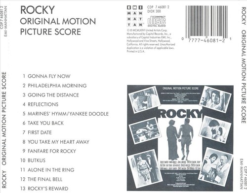 BILL CONTI ROCKY [ORIGINAL MOTION PICTURE SCORE] NEW CD 77774608121| eBay