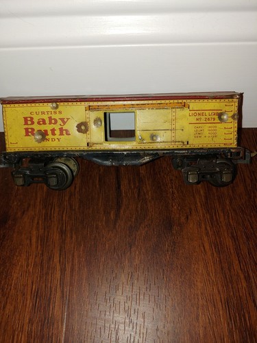 Lionel 2679 Baby Ruth Boxcar 1941 Boxed Prewar O Gauge X7073 for sale ...