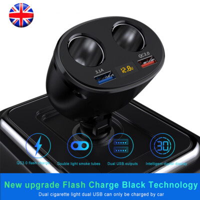 Double Cigarette Lighter Socket for sale | eBay
