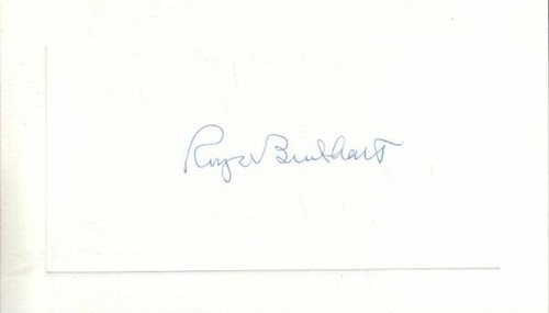 Roy A. Burkhart Autographed Card Popular Ohio Christian Church Minister ...