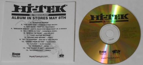 Hi-Tek - Hi-Teknology - original U.S. promo cd | eBay