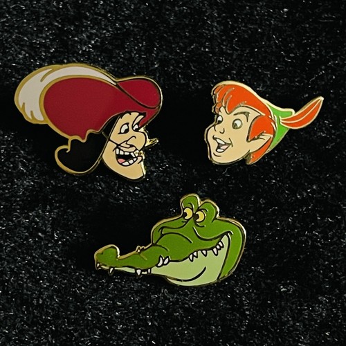 LE 50 Peter Pan Hook Tic Toc Head Anniversary Frame Map Disney Auctions ...