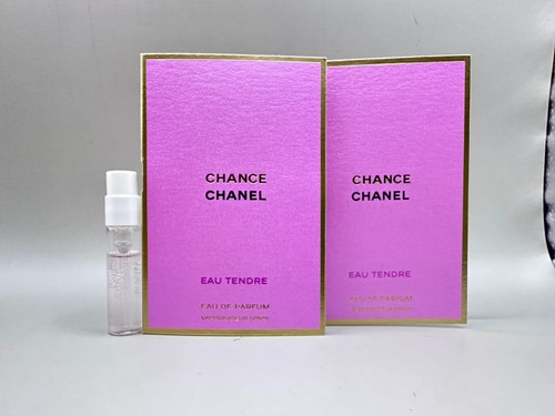 LOTS OF 3 Chanel Chance Eau Tendre Eau de Parfum Spray Sample 1.5ml/0 ...