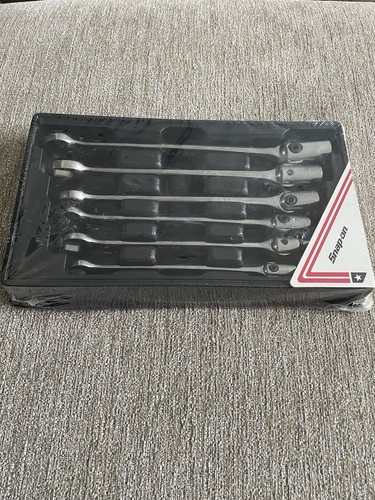 Snap on 6pc 12-point Metric Flank Drive Flexhead Open End Combination ...