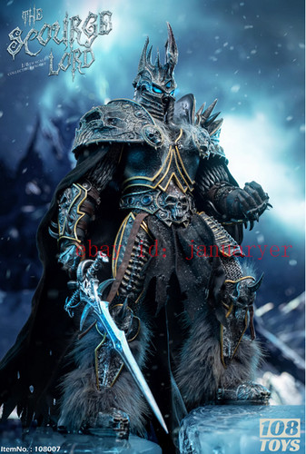 Perfect 108toys 108007 1/6 Wow Lich King Action Figure In Stock Model ...