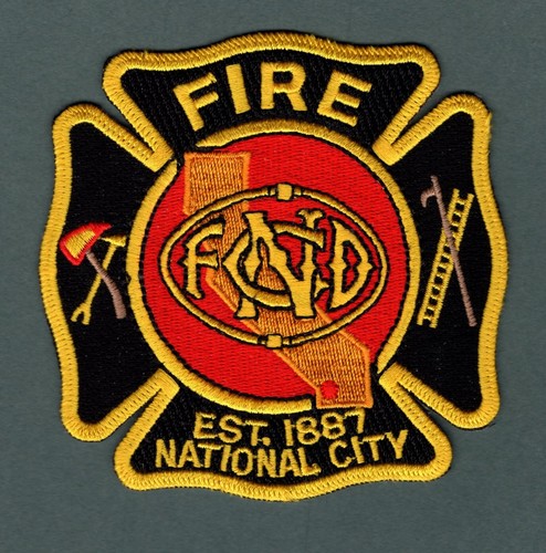 National City California Fire Patch | eBay