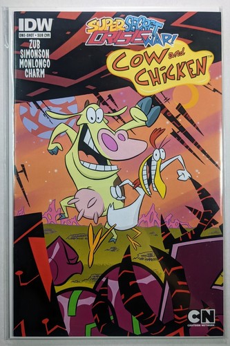 Cow & Chicken #1 Comic Book IDW Subscription VARIANT One-Shot 2014 NM ...