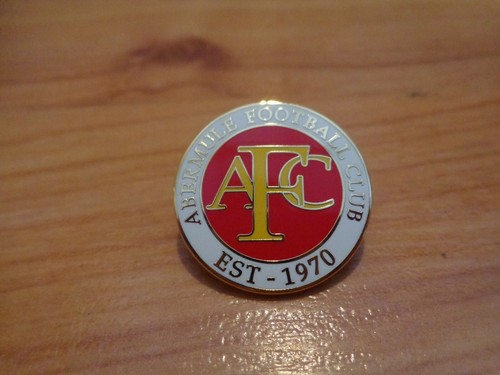 Klassisch Abermule FC Emblem Crest Emaille Fußball Wales Nicht Liga ...