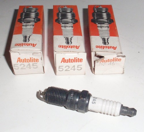 Lot of 3 NOS AUTOLITE 5245 Spark Plugs | eBay